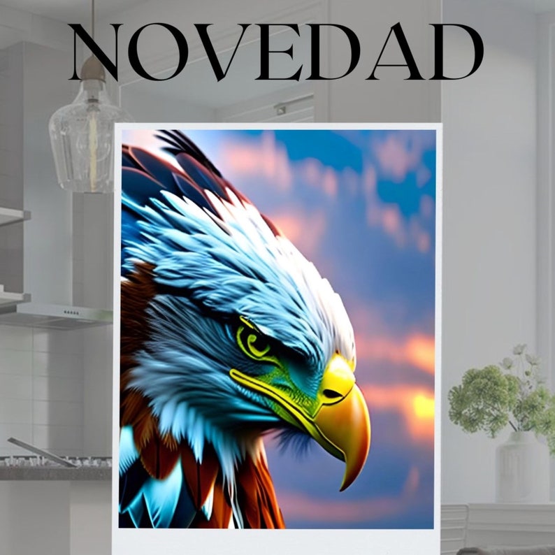 Magical Mythical Eagle: Eagle Image, Eagle Art Print, Mighty Eagle, Big ...