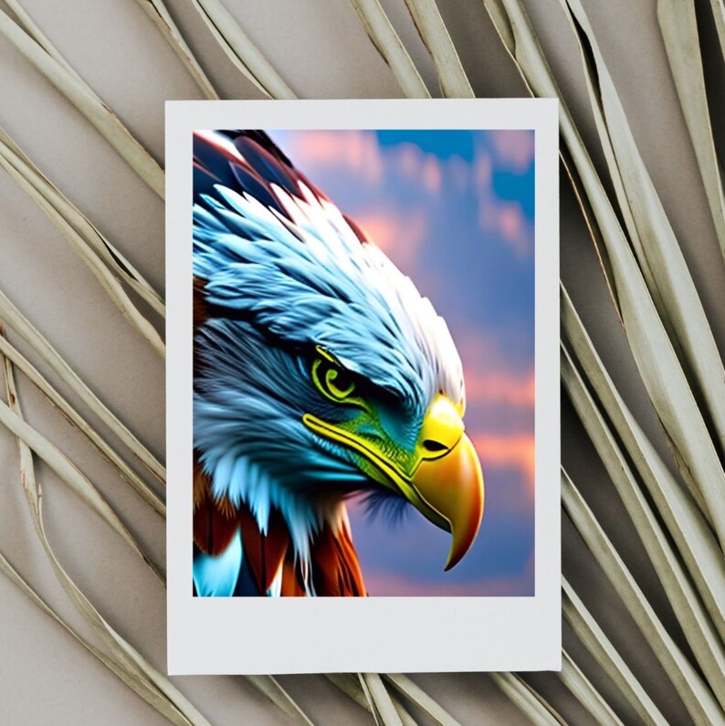 Magical Mythical Eagle: Eagle Image, Eagle Art Print, Mighty Eagle, Big ...