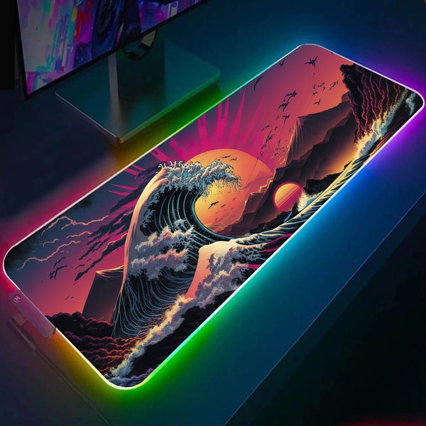 Mousepad Rgb Japanese - Etsy