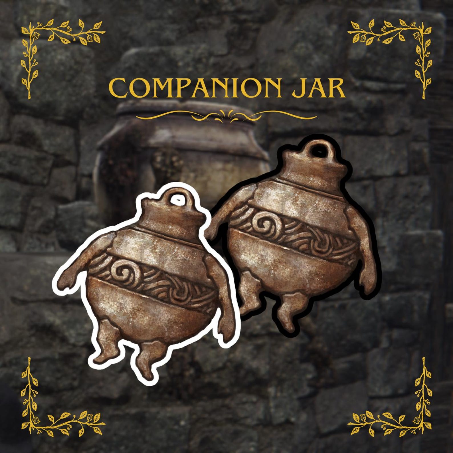 Elden Ring Talisman Vinyl Stickers for Gaming PC Computer, Laptop ...