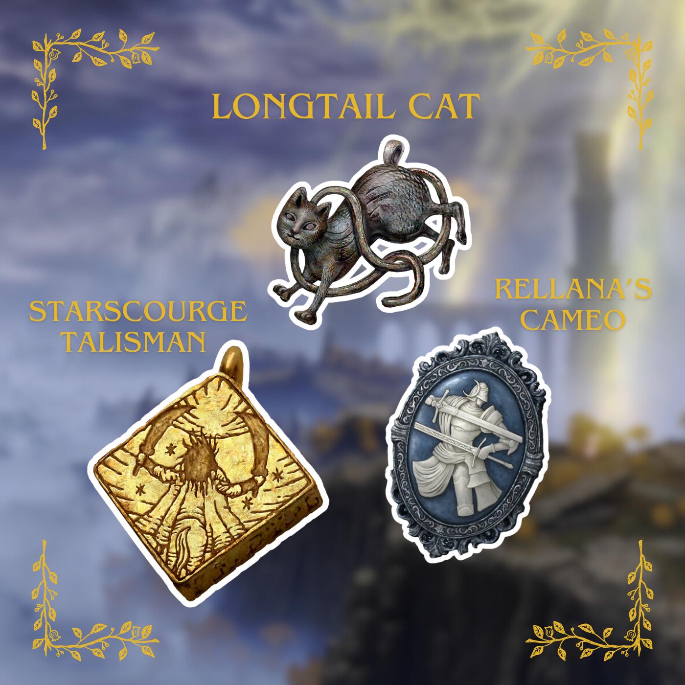 Elden Ring Talisman Vinyl Stickers for Gaming PC Computer, Laptop ...