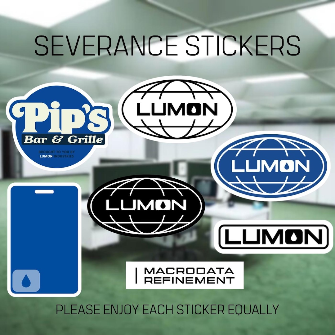 Severance Stickers Lumon Stickers for Laptop PC, Gaming Setup Home ...