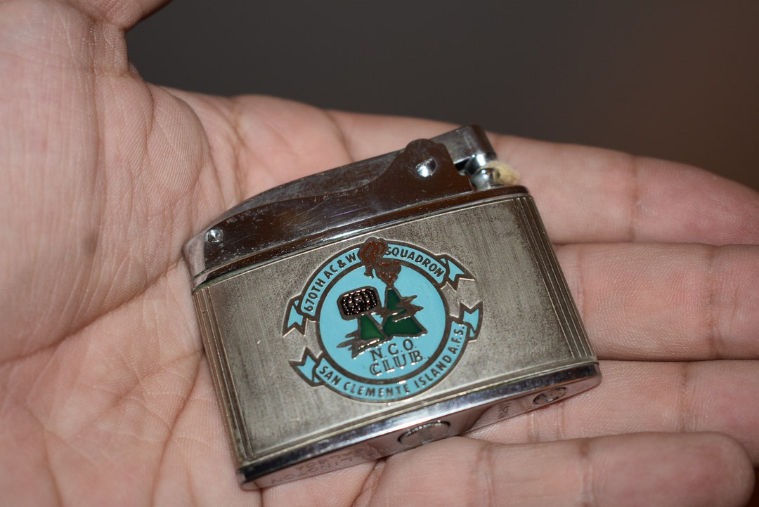 Vintage WWII Korea 670th AC&W Radar Squadron Zippo Lighter - Etsy