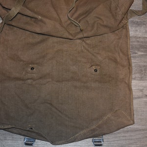 Vintage WWII 1950s French Haversack Backpack Tropical Indo China Bag - Etsy