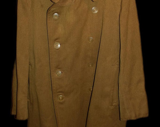 Vintage WWI Army AEF Wool Trench Coat Overcoat Uniform Wool - Etsy