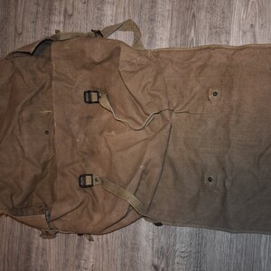 Vintage WWII 1950s French Haversack Backpack Tropical Indo China Bag - Etsy