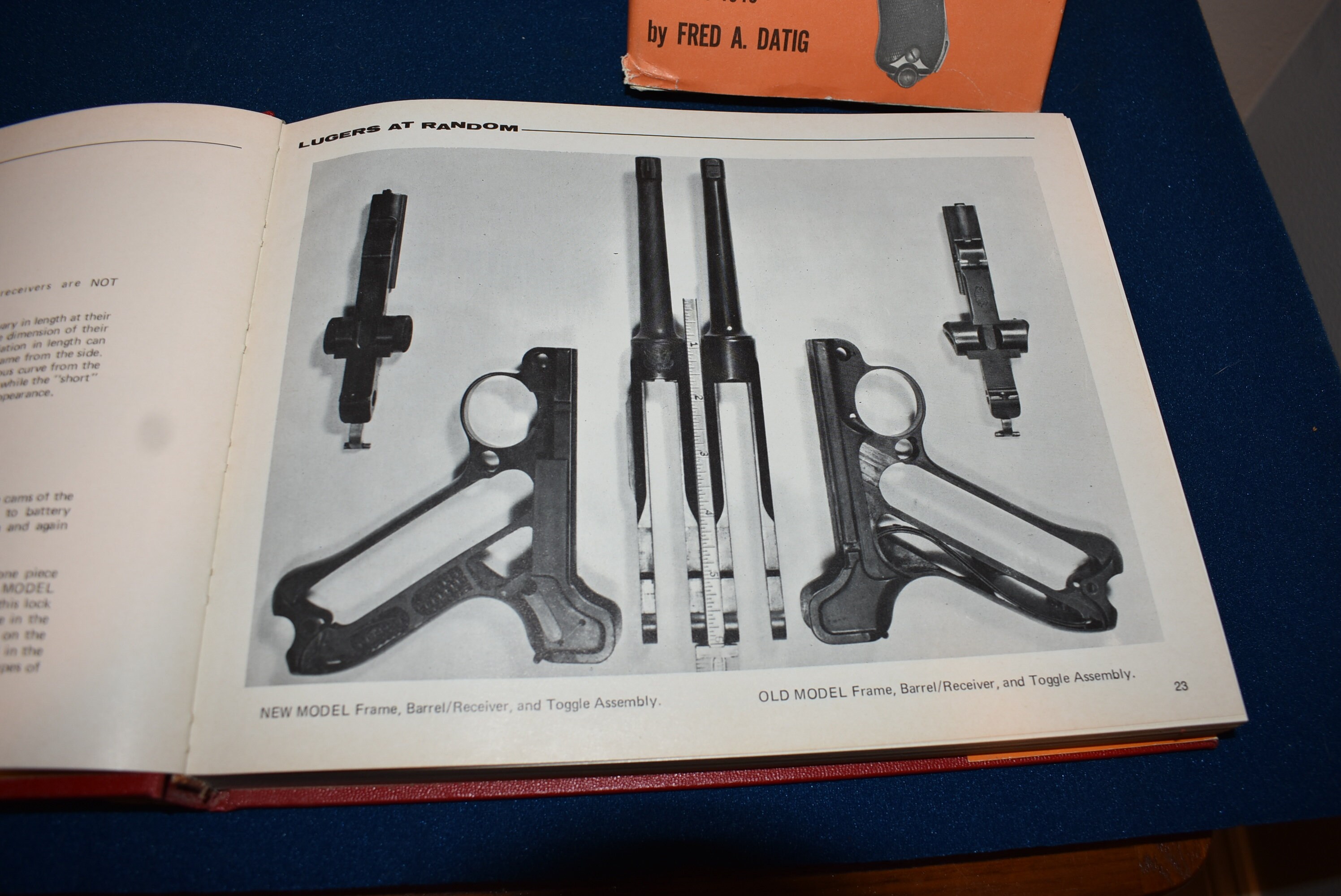 2 Vintage 1969 Luger's at Random Book Charles Kenyon and Luger Pistol ...