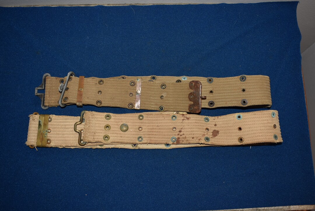 Vintage WWI and WWII US Army Usmc Mills Pistol Belts Web Belts - Etsy
