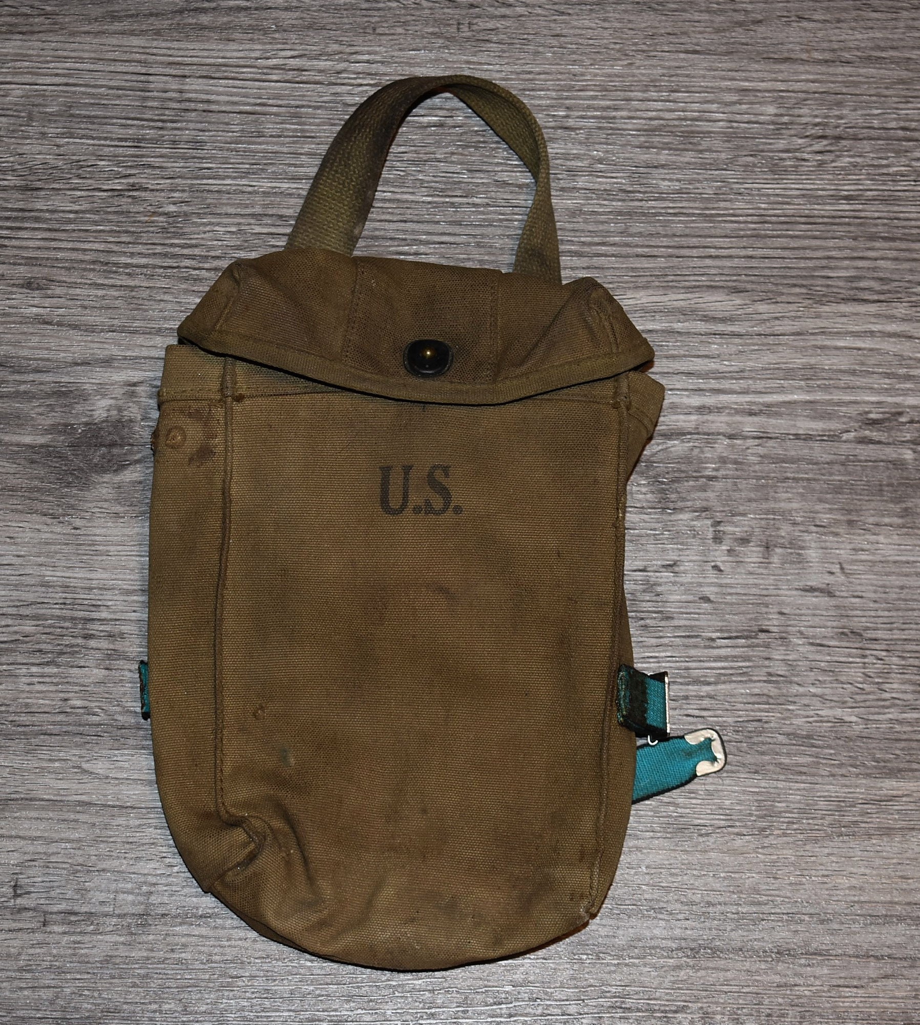 Vintage WWII Boyt 1942 Thompson SMG Army USMC Magazine Mag Pouch ...