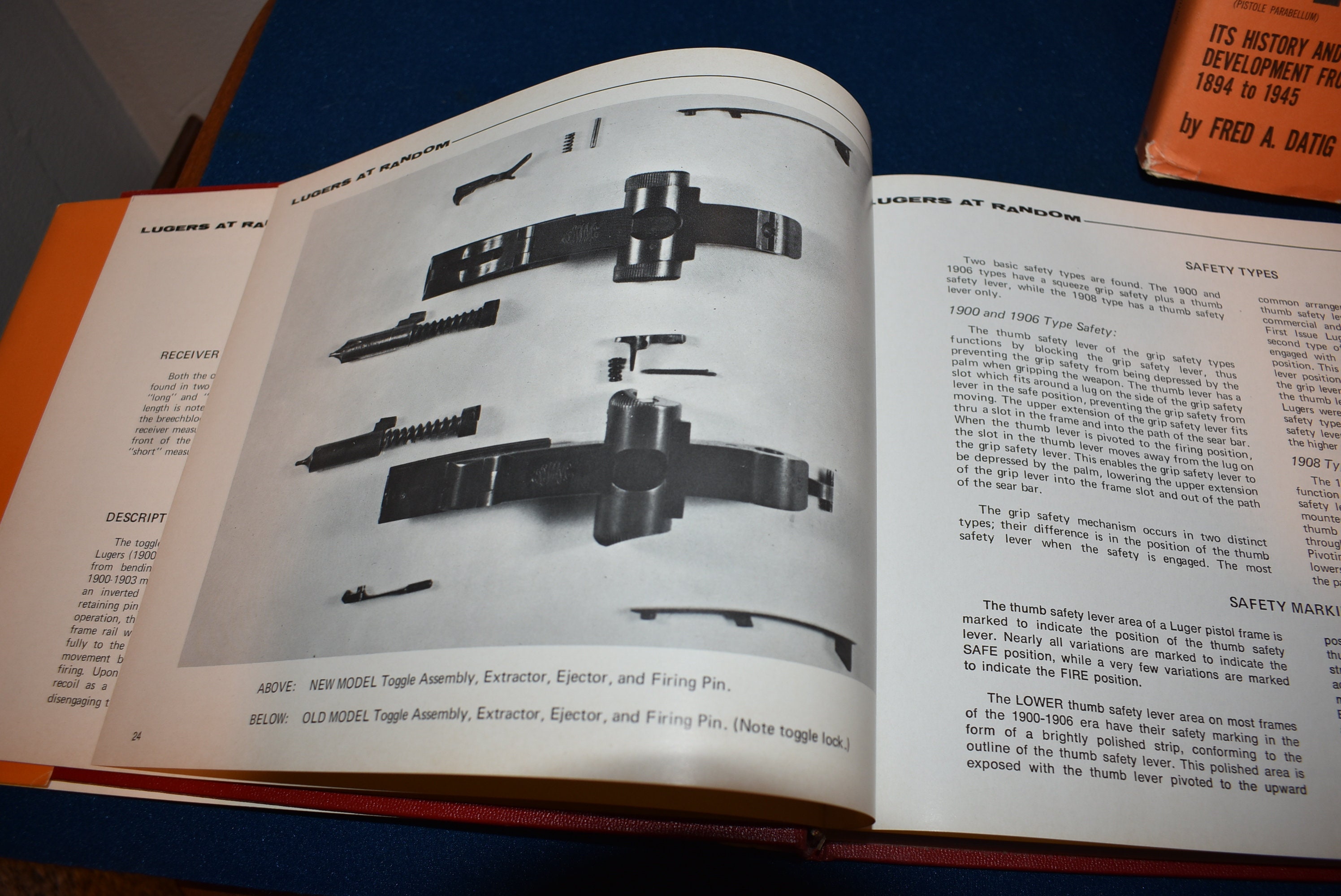 2 Vintage 1969 Luger's at Random Book Charles Kenyon and Luger Pistol ...