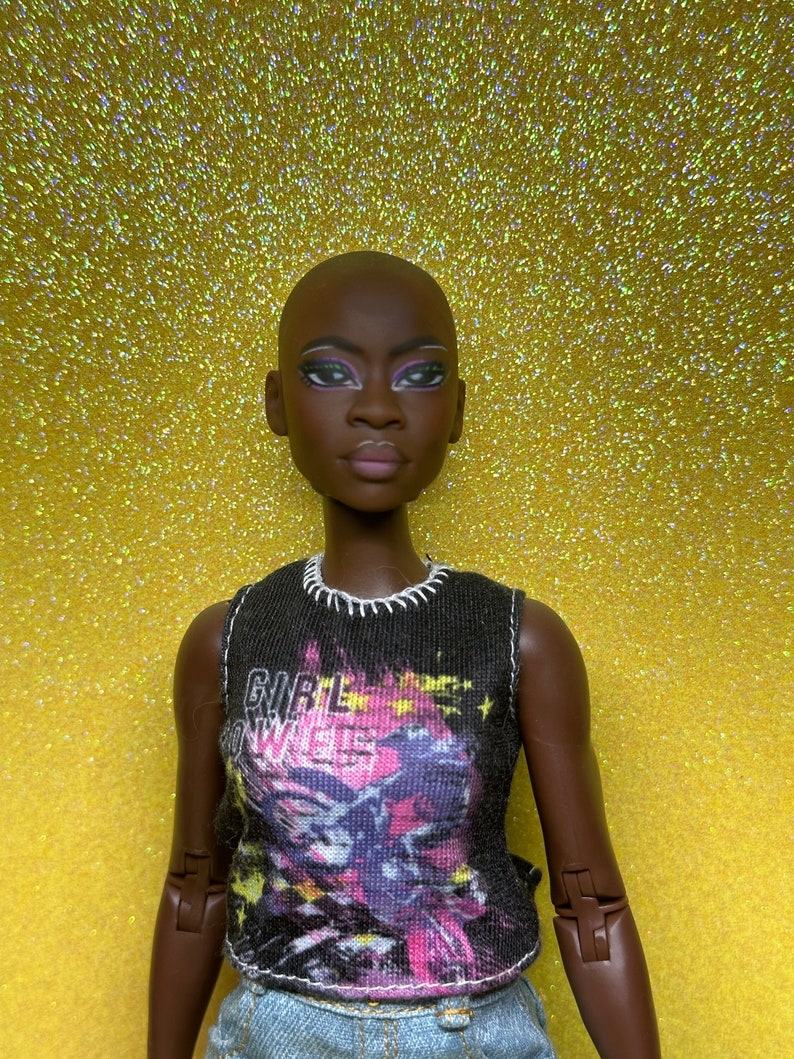 Nafula Fresh Dolls OOAK Face Up - Etsy