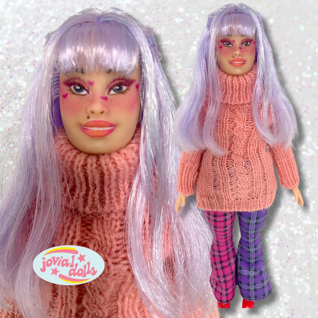 Maya | Barbie OOAK | Face up + Reroot - Etsy
