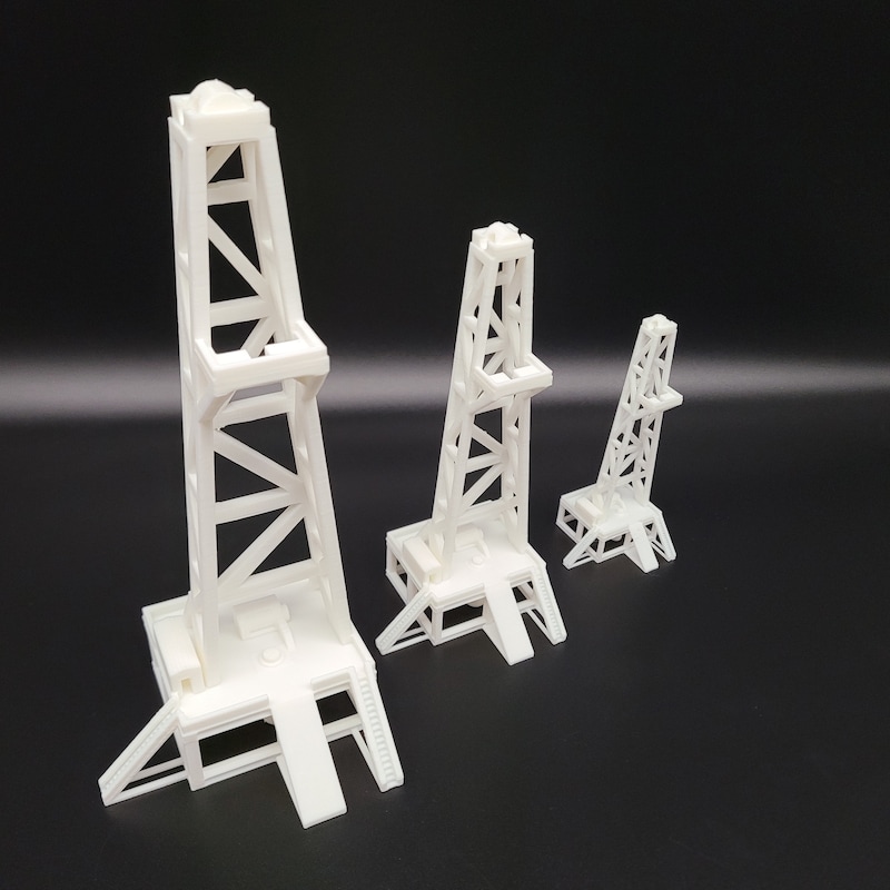 Oil Rig Model - Etsy