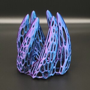 Fire Coral Spire Aquarium Decoration Shrimp Hide Fish Shelter Fish Tank ...