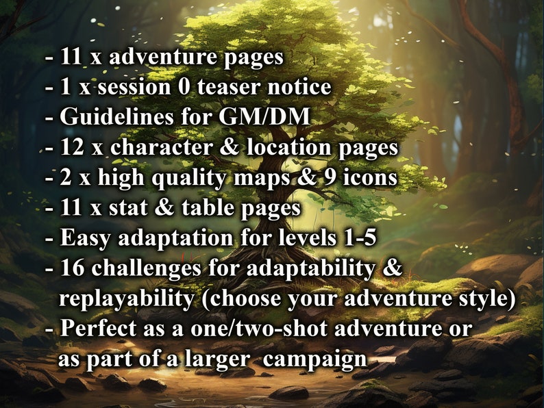 The Fae King's Madness - a Flexible and Atmospheric One-shot 5E RPG ...