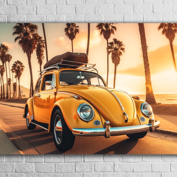 Vw Beetle Art - Etsy