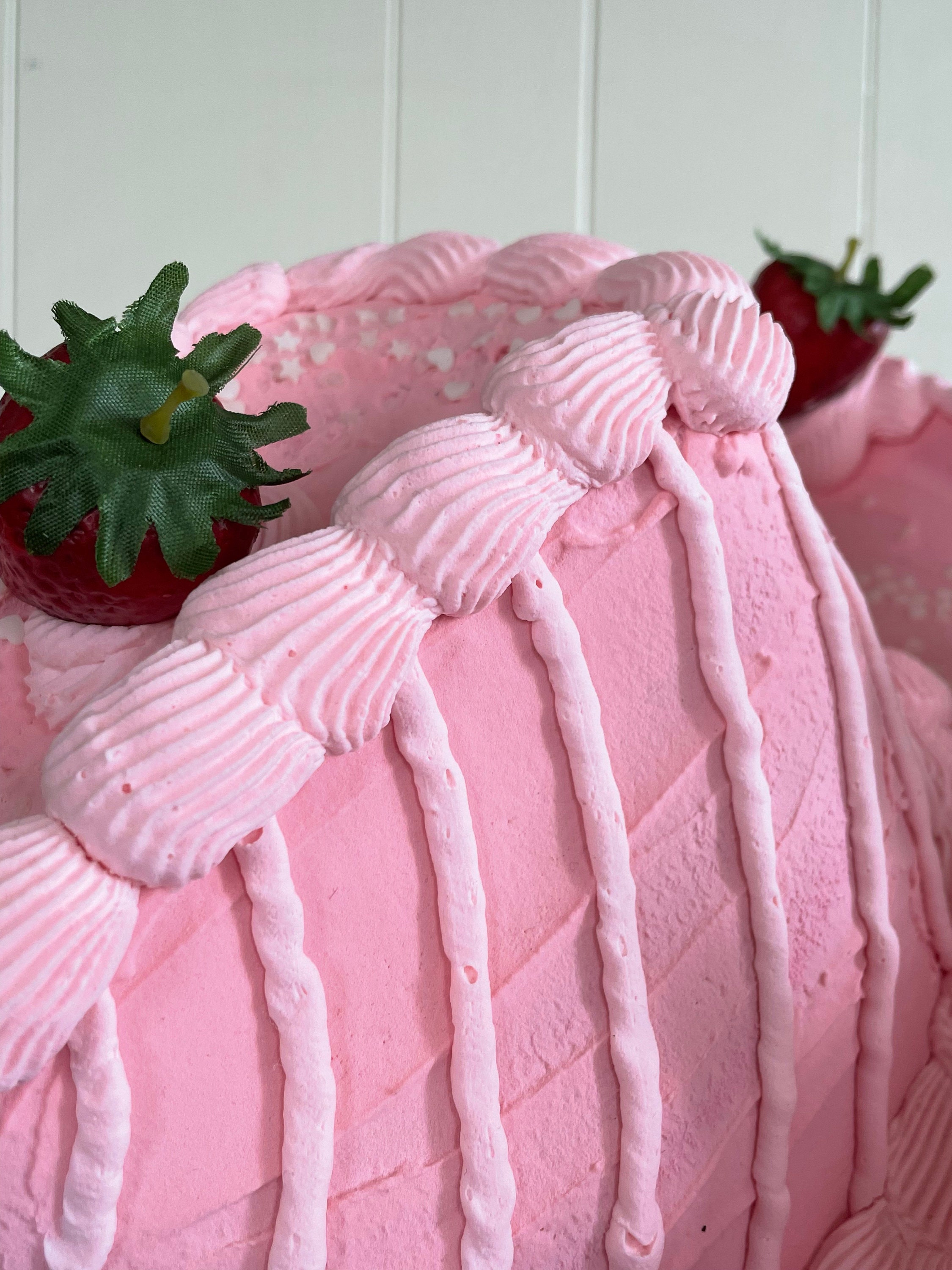 Swirlberry Custom Fake Cake Hat Wearable Art Cowgirl Hat Cowboy Hat ...