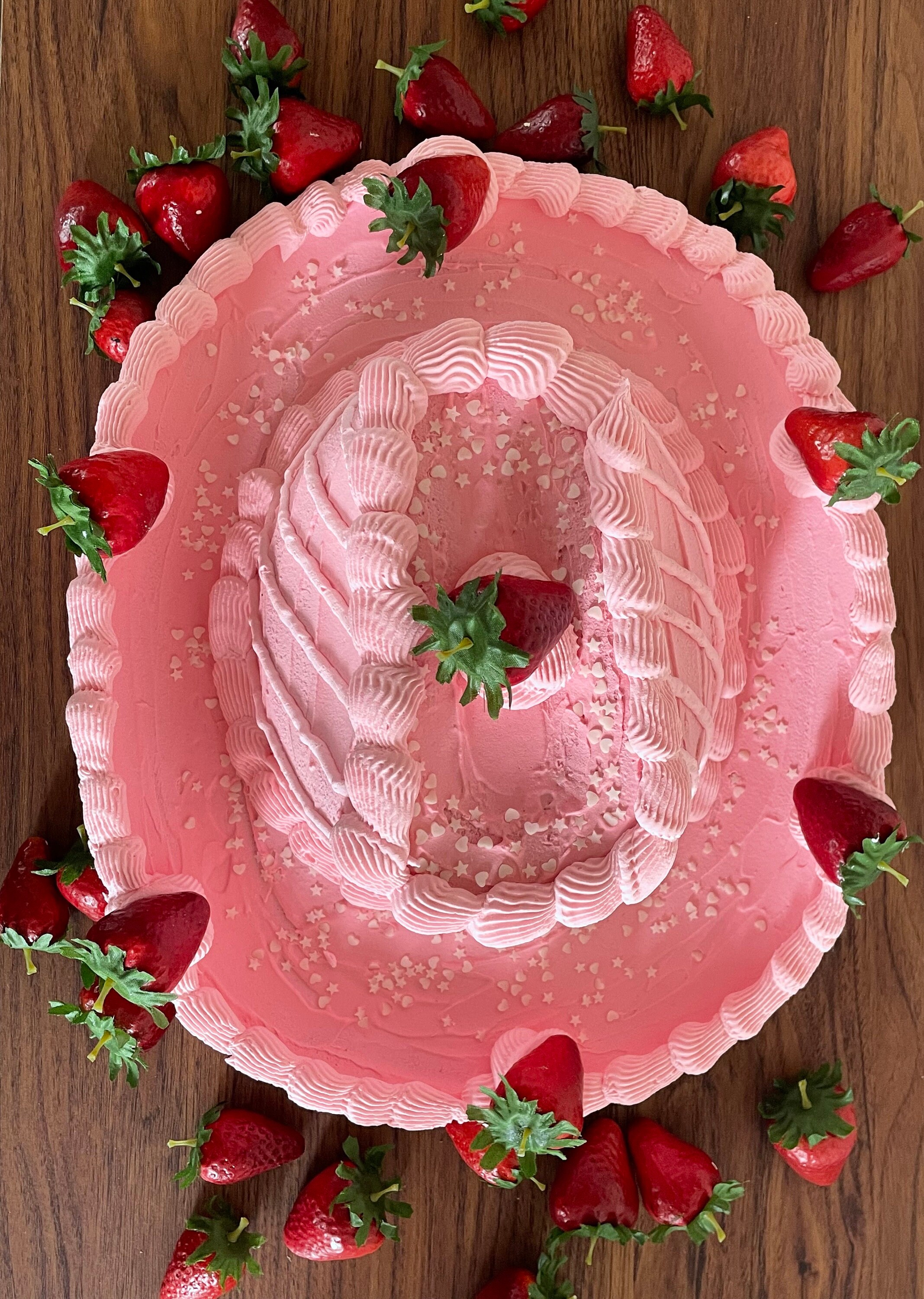 Swirlberry Custom Fake Cake Hat Wearable Art Cowgirl Hat Cowboy Hat ...