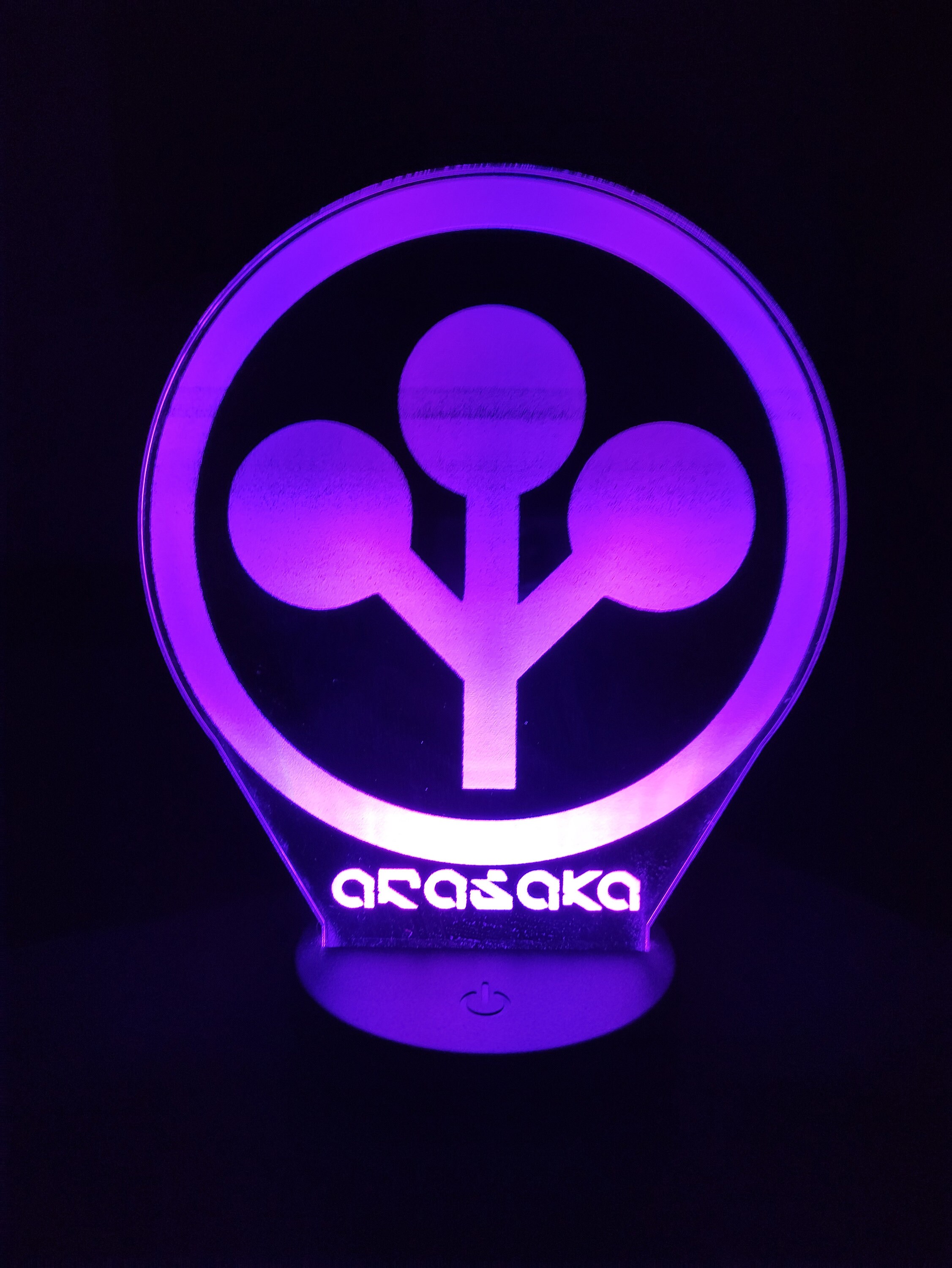 Cyberpunk 2077 Arasaka Desk LED Light Gaming Room Light - Etsy Australia