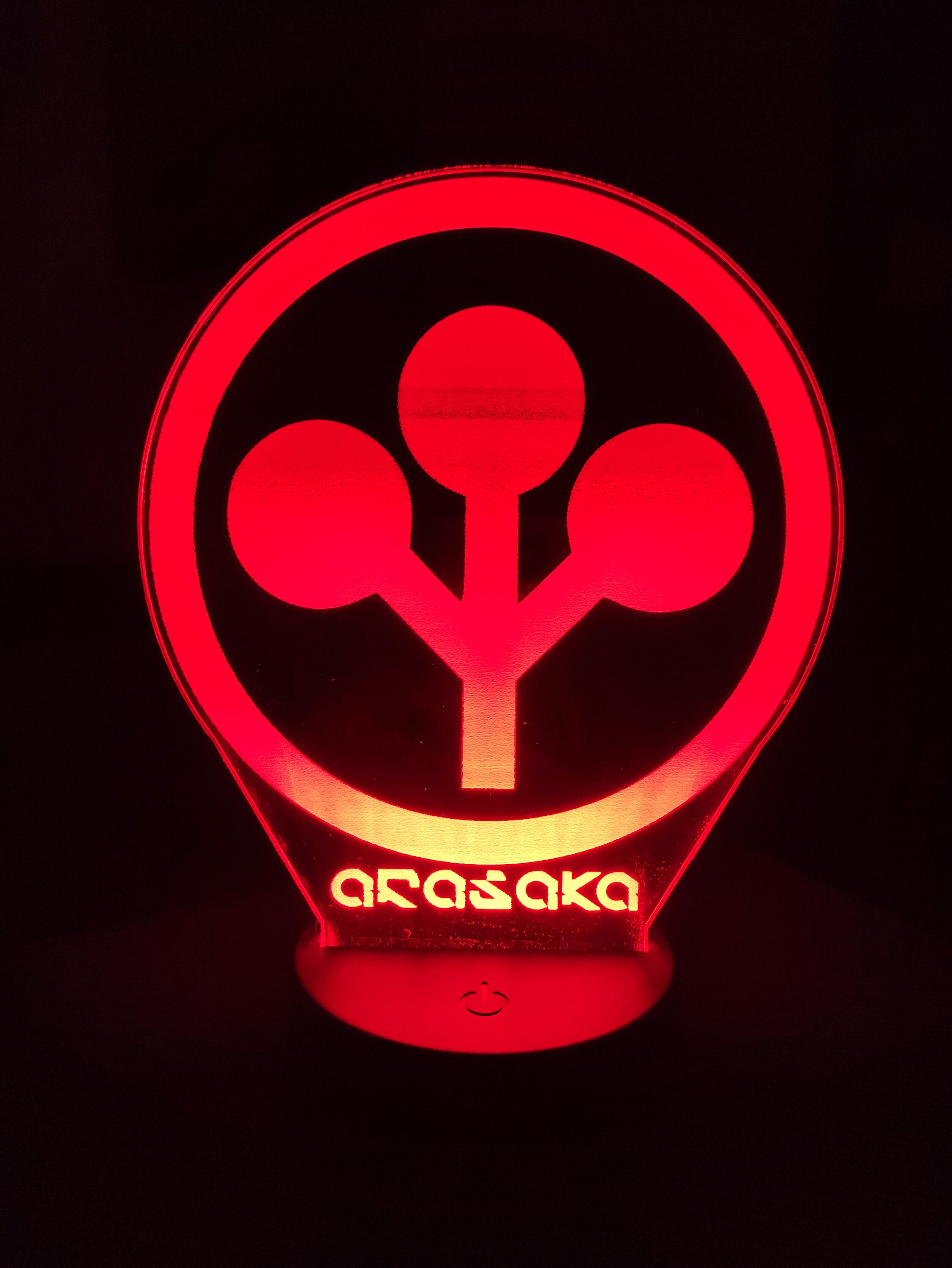 Cyberpunk 2077 Arasaka Desk LED Light Gaming Room Light - Etsy Australia
