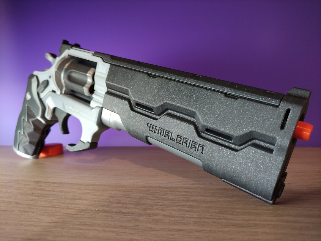 Malorian Overture Power Revolver 3D Printed Replica for - Etsy UK