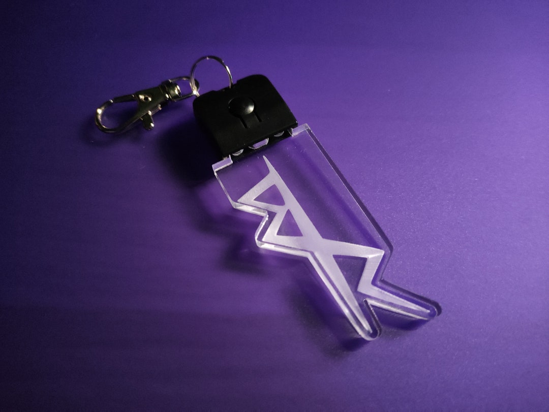 Cyberpunk 2077 Edgerunners LED Keychain Accessory for Gamers - Etsy