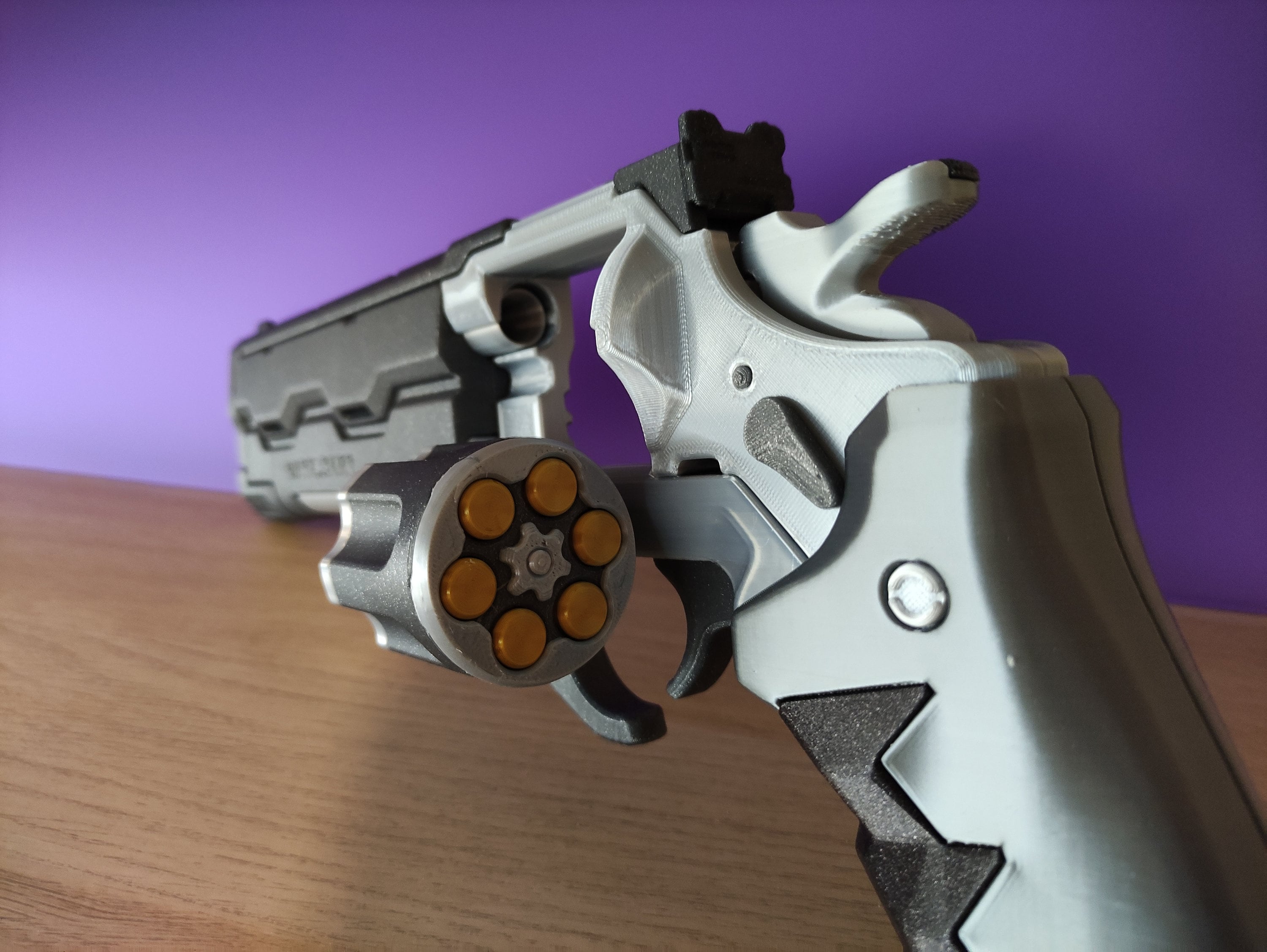 Malorian Overture Power Revolver 3D Printed Replica for - Etsy UK