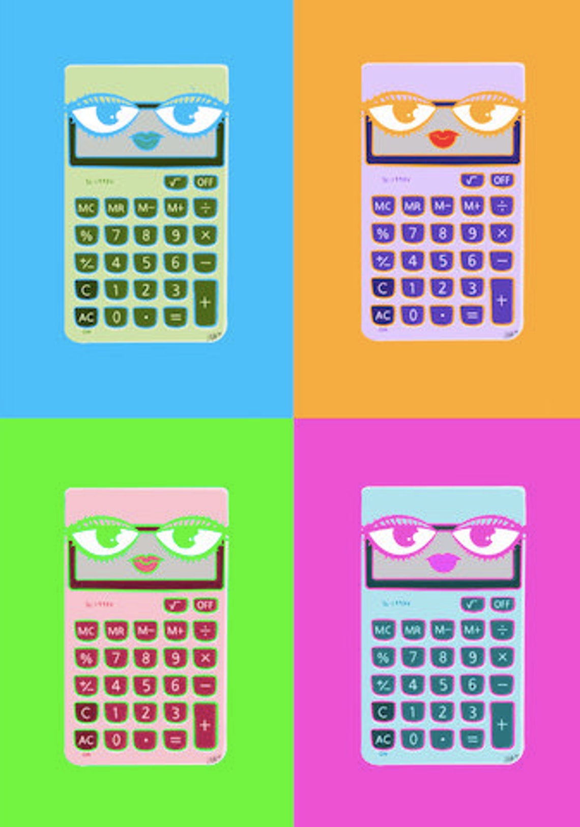 Classroom Supplies Gurlies Pop Art Bundle - Etsy