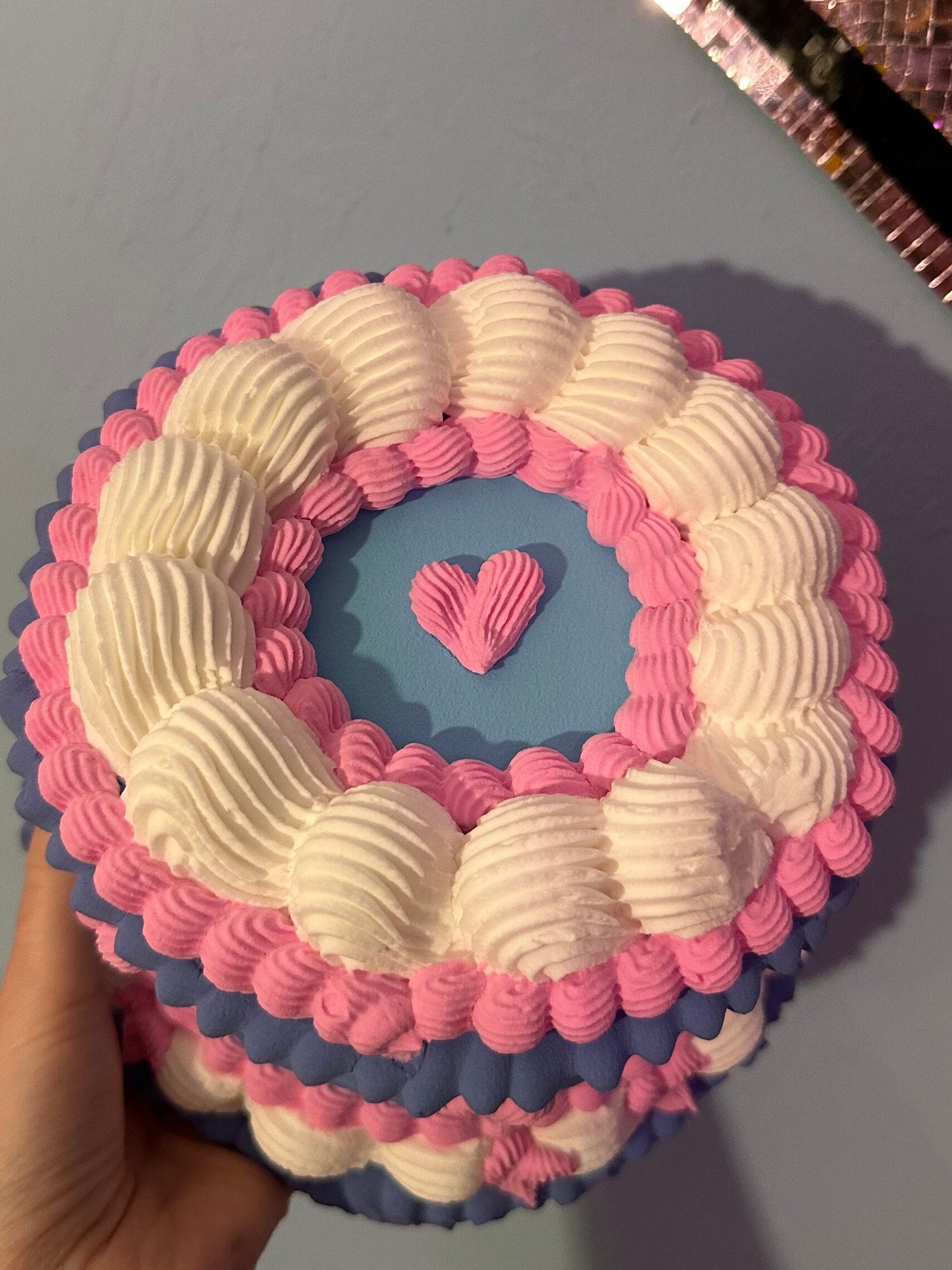 Hearts Fake Cake - Etsy