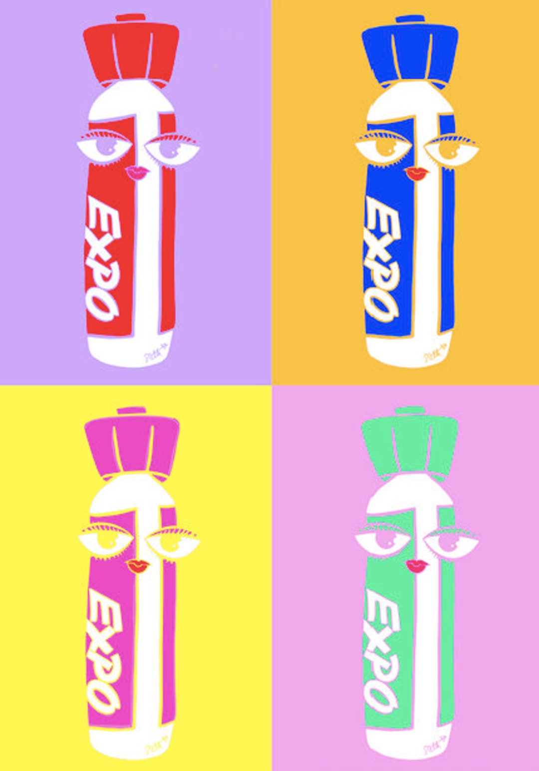 Classroom Supplies Gurlies Pop Art Bundle - Etsy
