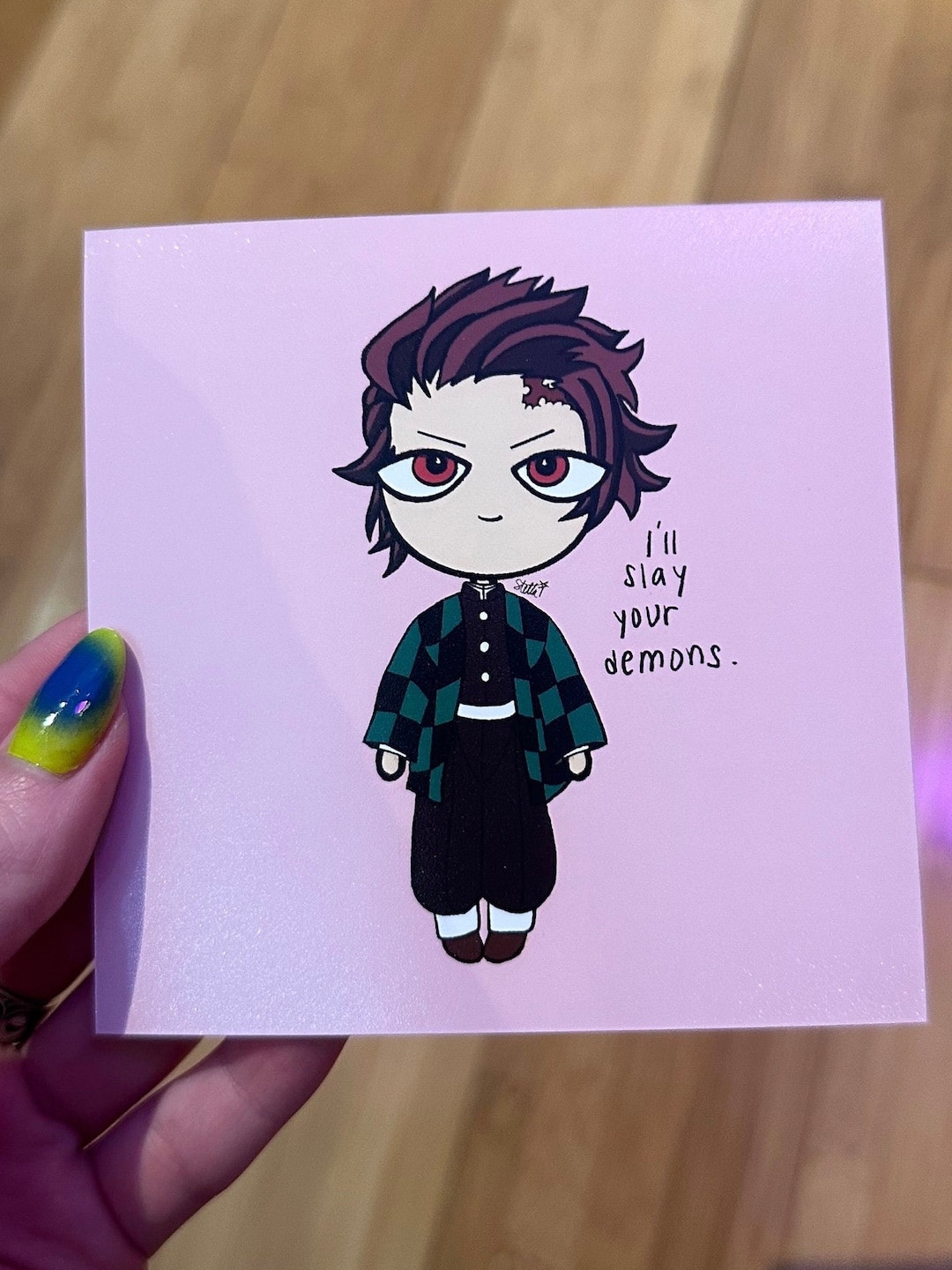 Demon Slayer Tanjiro Art Print - Etsy