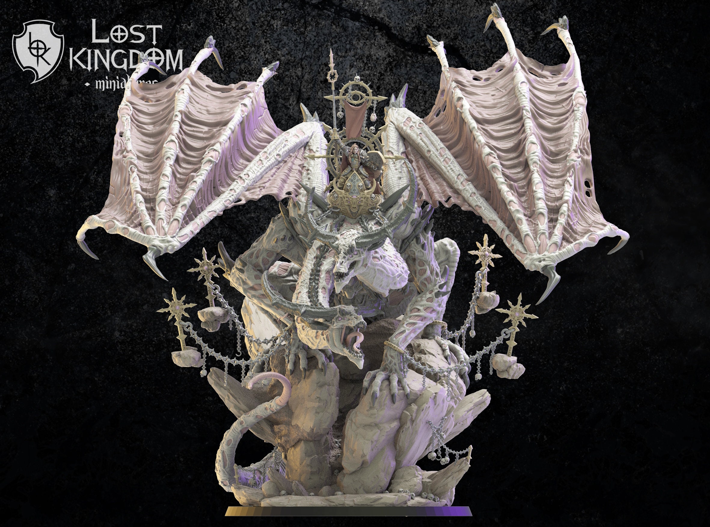 Owoyd the Unstoppable Reward - Colossal Chaos Dragon - 3D Printed ...