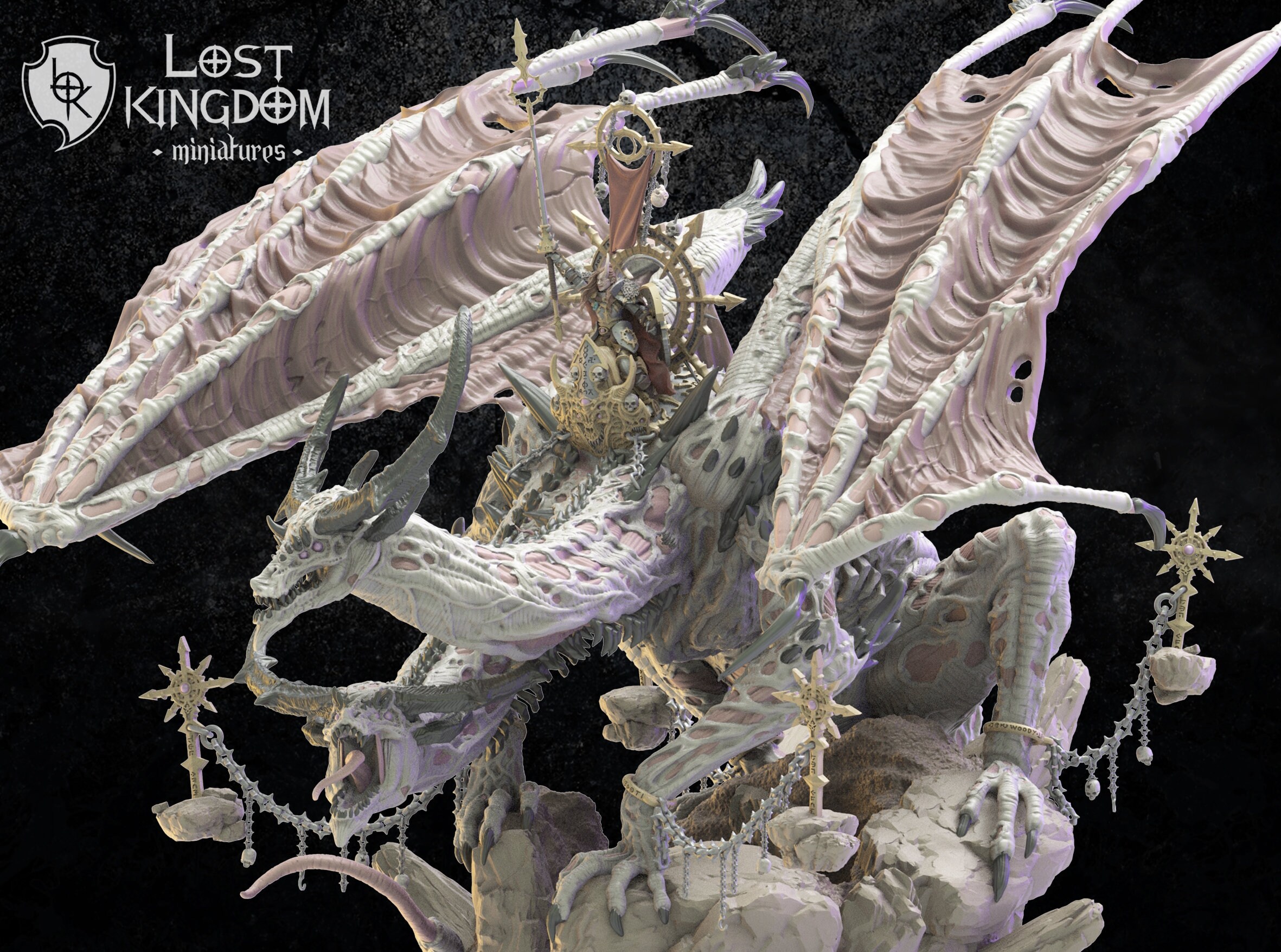 Owoyd the Unstoppable Reward Colossal Chaos Dragon 3D Printed ...