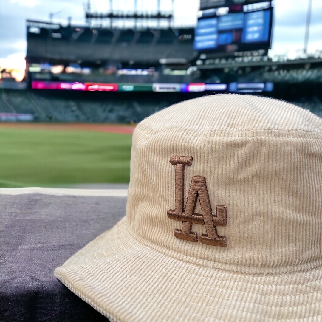 Los Angeles Khaki Corduroy Bucket Hat - Etsy