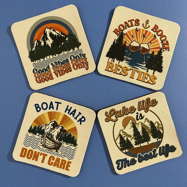 Neoprene Coasters - Etsy