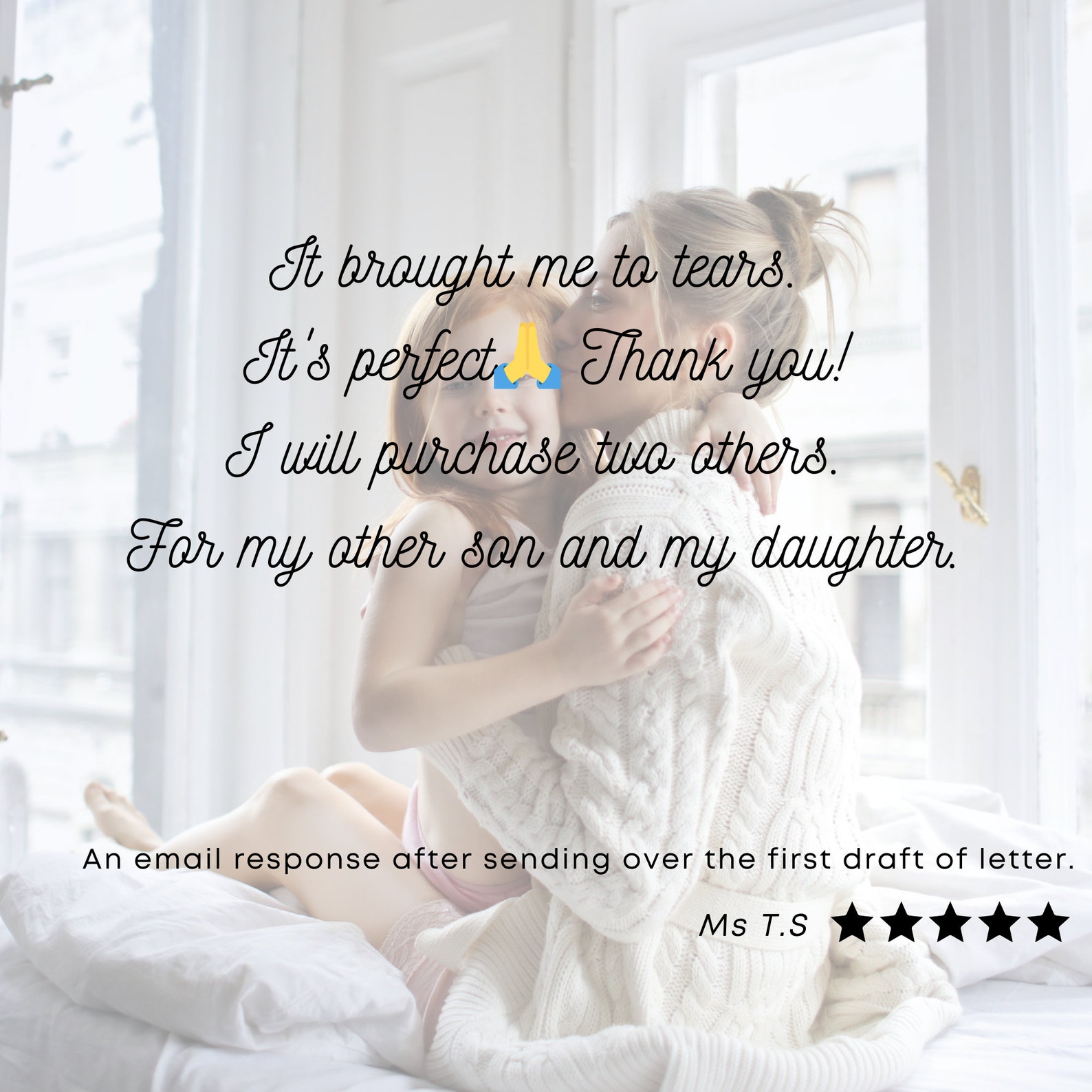 Personalized Letter to My Daughter, Wedding Day Letter to Daughter ...