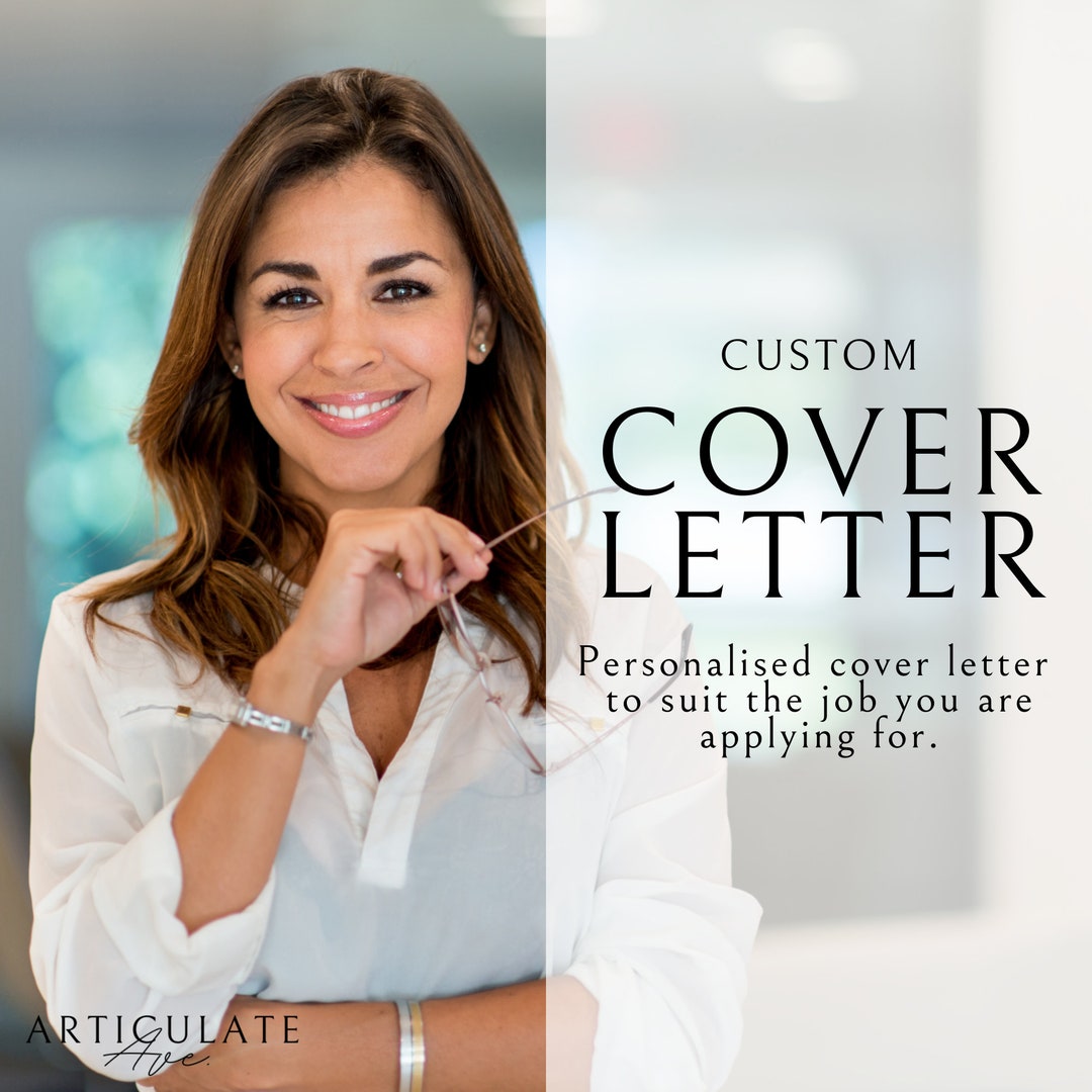 Custom Cover Letter | Personalized Professional Writing Service, Resume ...