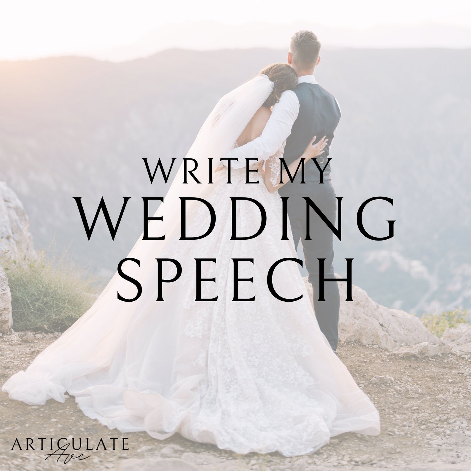 Custom Speech Writing, Speech Writer, Wedding Speech Template, Bride ...