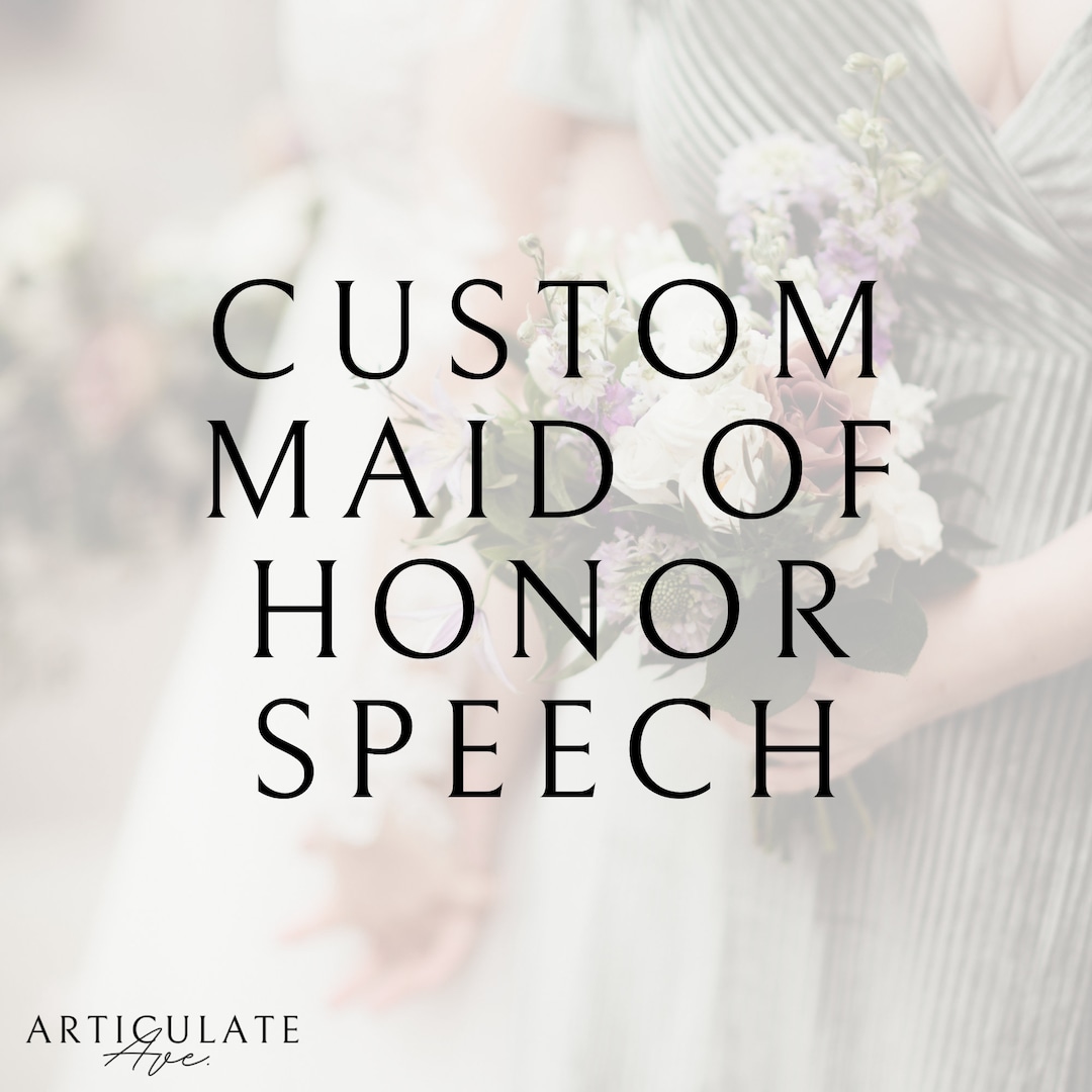 Maid of Honour Speech, Maid of Honor Toast, Wedding Speech, Bridesmaid ...