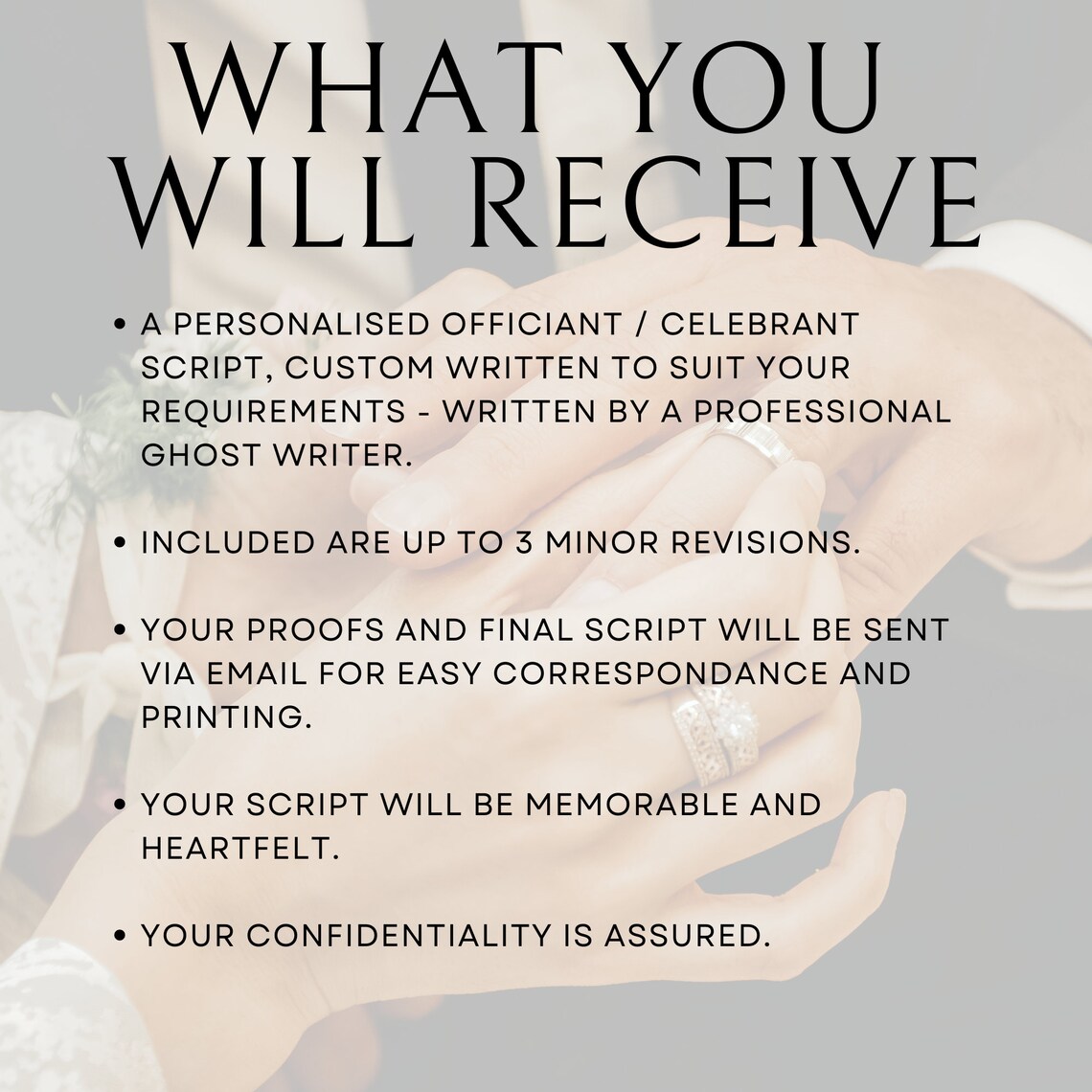 Celebrant Script, Officiant Script, Wedding Ceremony Officiant ...