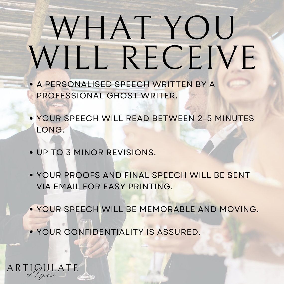 Groomsman Speech, Groomsman Wedding Toast, Wedding Speech, Wedding ...