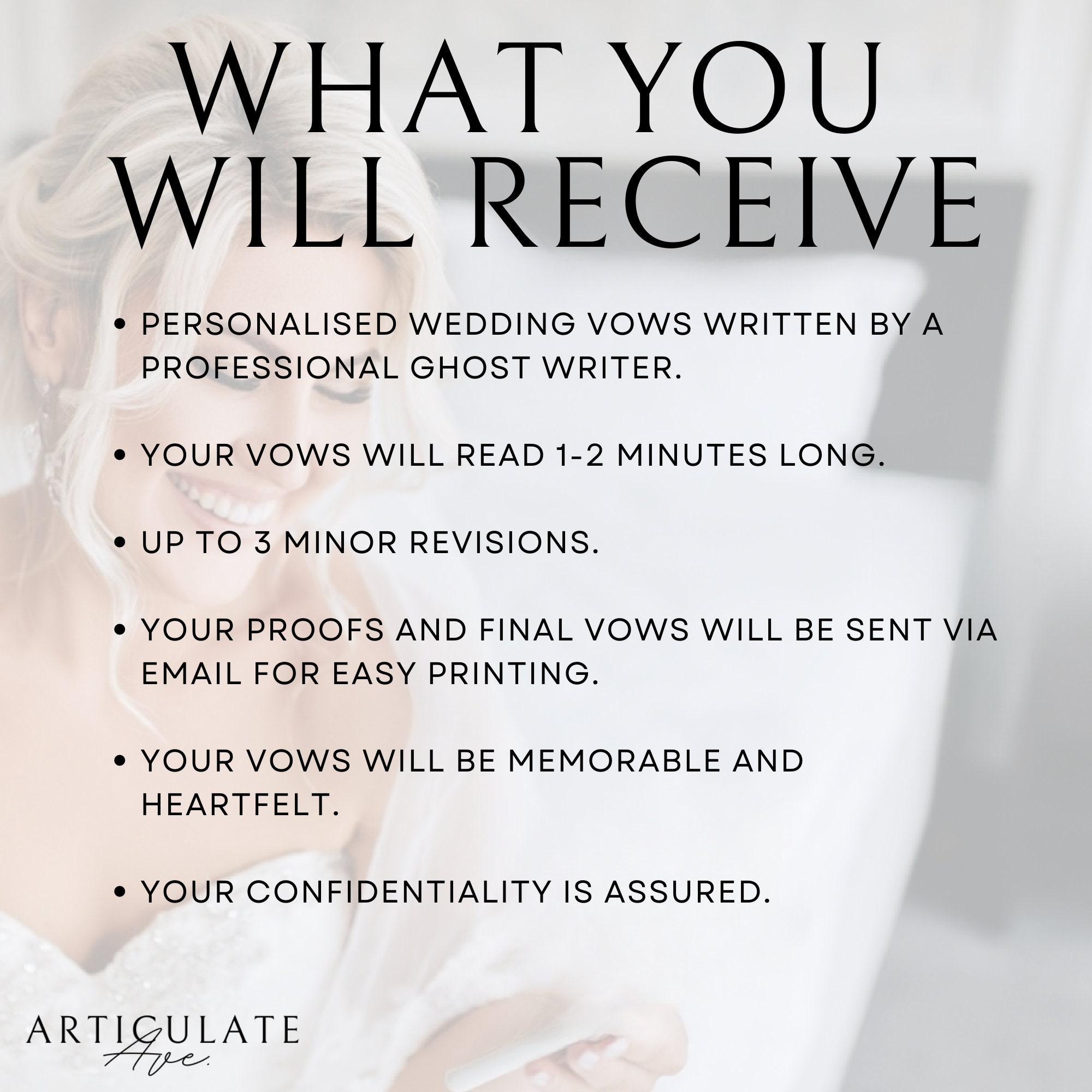 Custom Wedding Vows, Vow Writer, Wedding Vow Help, Bride Vows, Groom ...