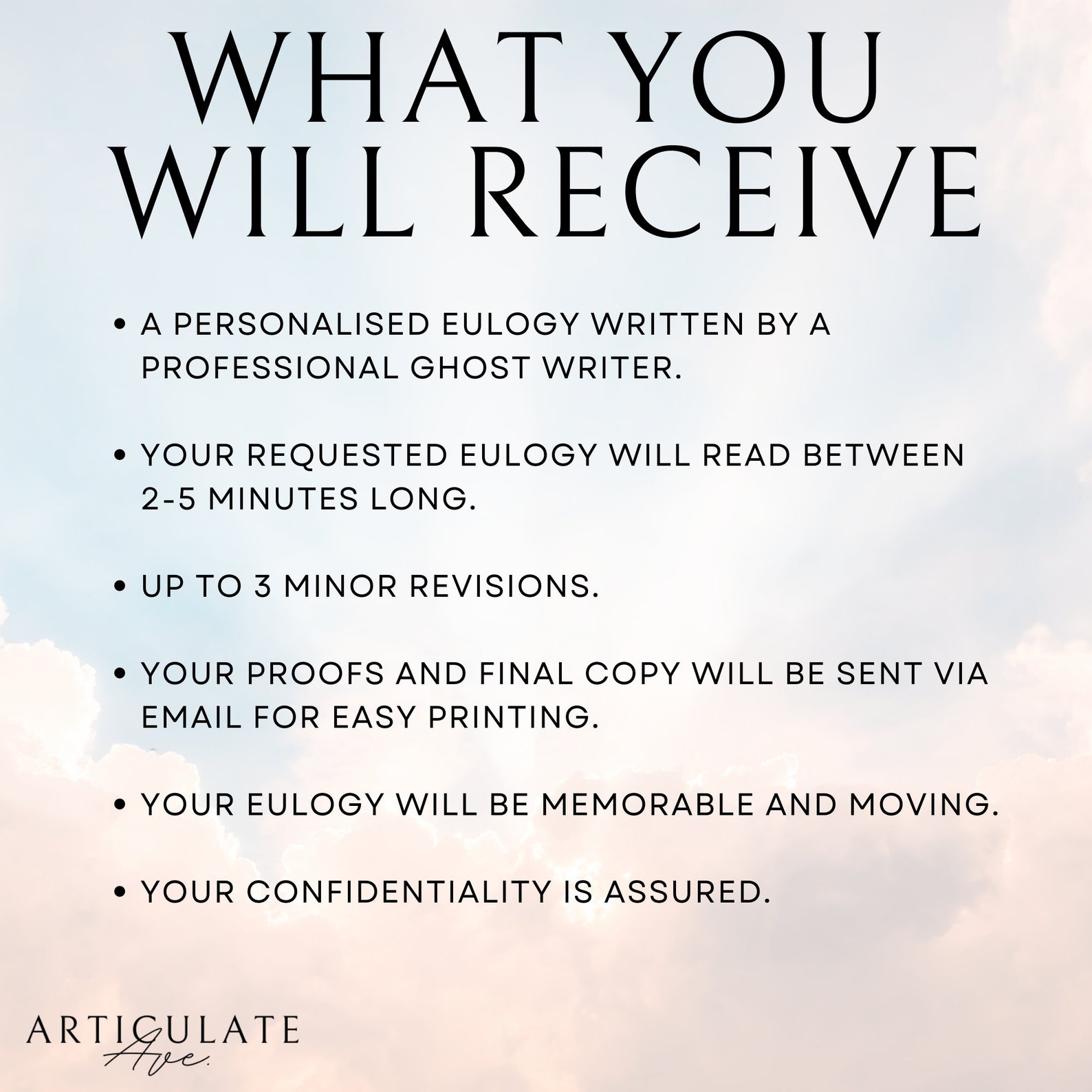 Eulogy, Memorial Service Speech, Celebration of Life, Passing of Loved ...