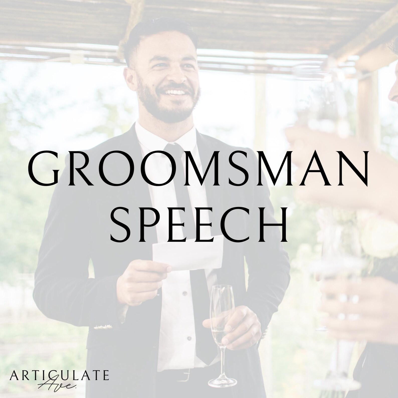 Groomsman Speech, Groomsman Wedding Toast, Wedding Speech, Wedding ...