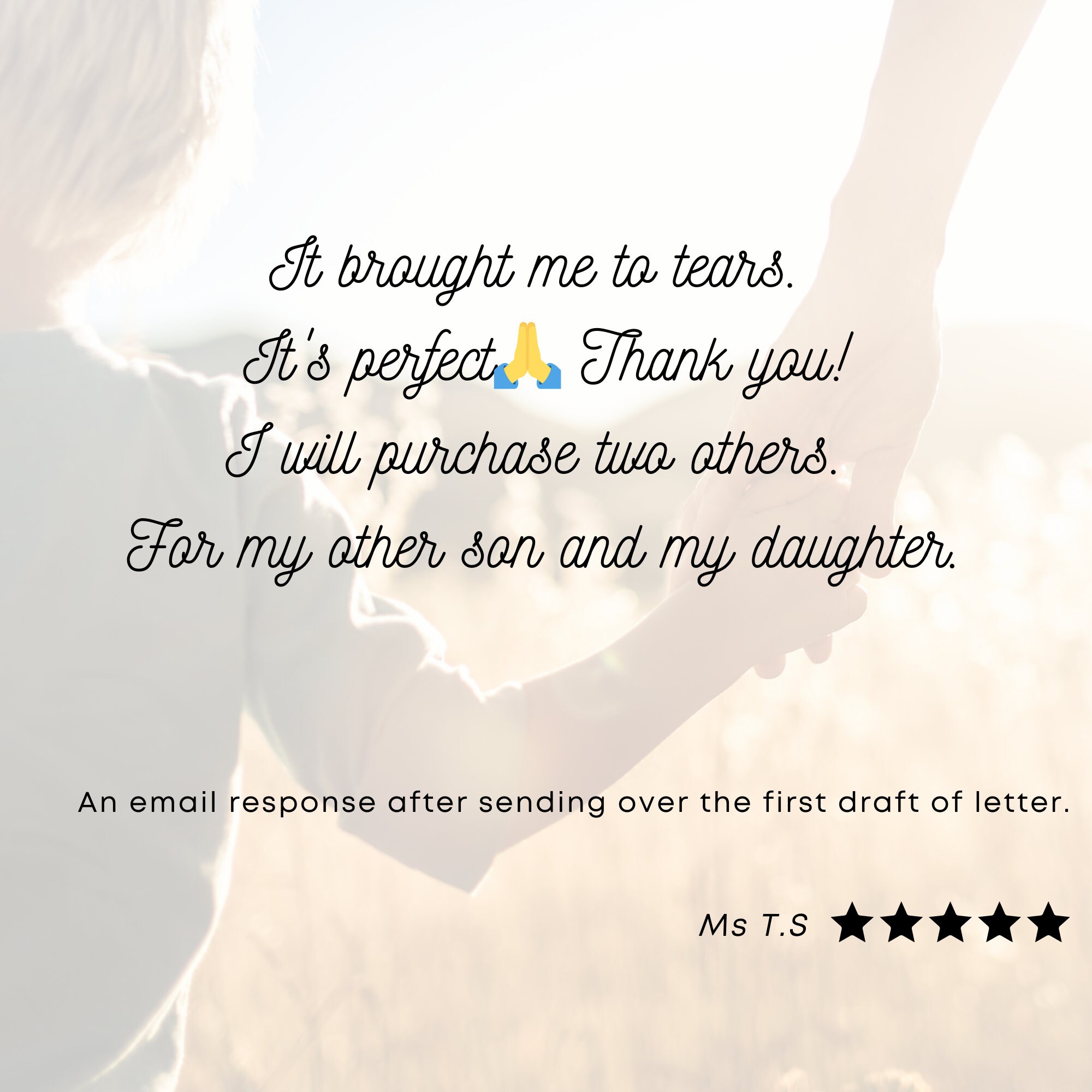 Personalized Letter to My Child, Keepsake, 1st Birthday Letter, Letter ...