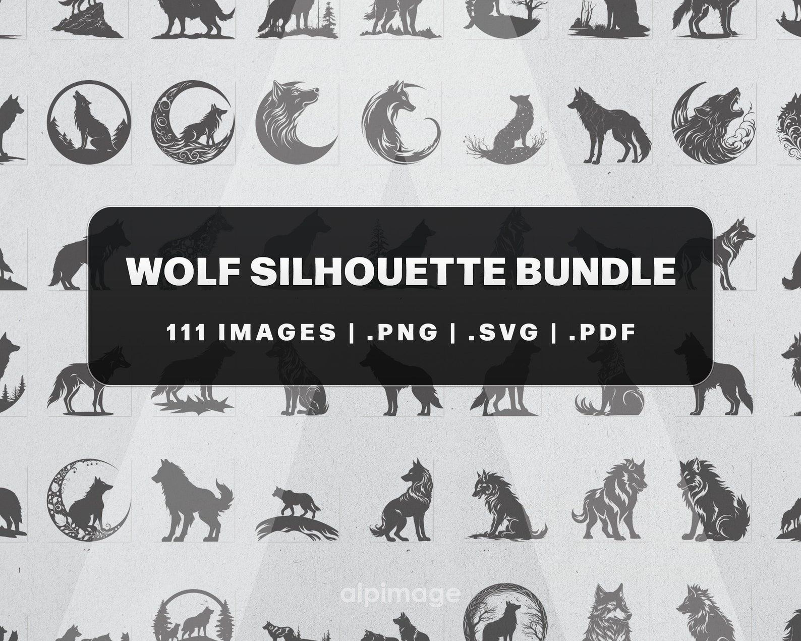 Wolf PNG, Wolf SVG and Wolf PDF, 111 Wolf Silhouette Images - Wolf ...