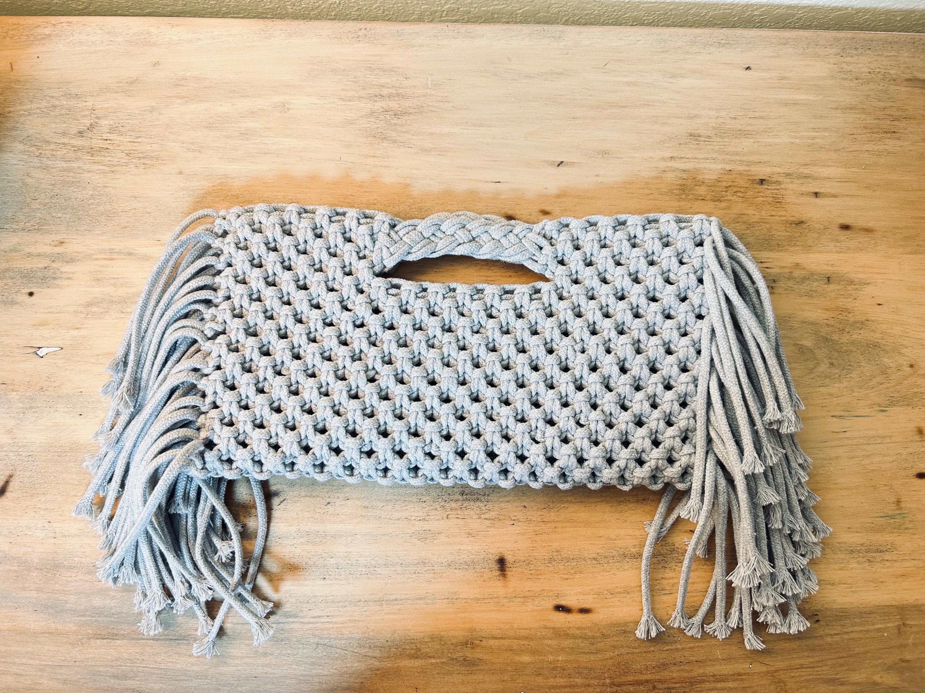 The tulum Macrame Clutch, Macrame Purse, Fashion, Gifts, Functional Art ...