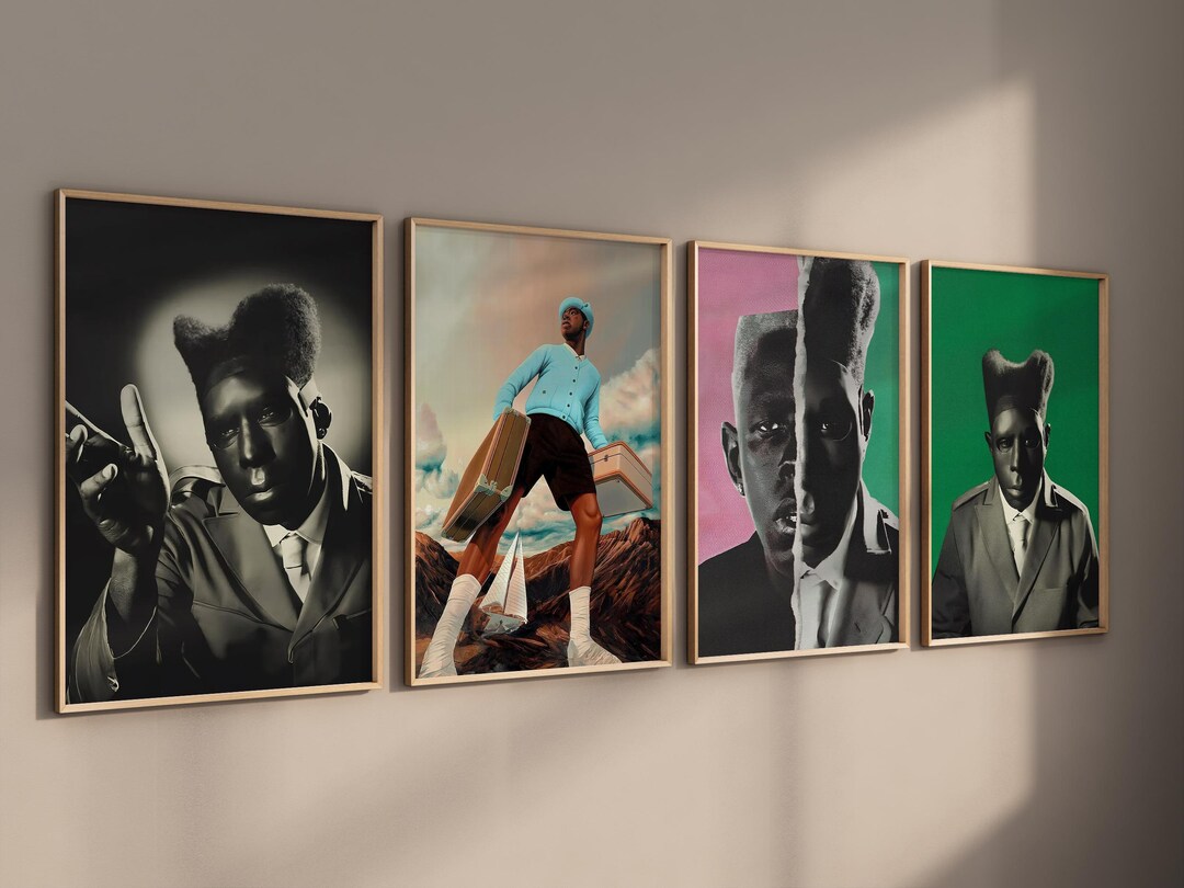 Tyler the Creator Poster Set Tyler the Creator Wall Decor Album Cover ...