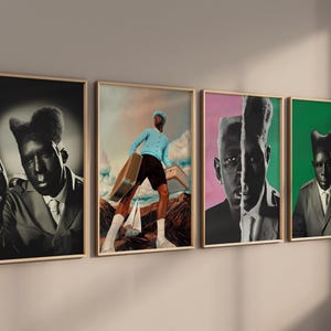 Tyler the Creator Poster Set Tyler the Creator Wall Decor Album Cover ...