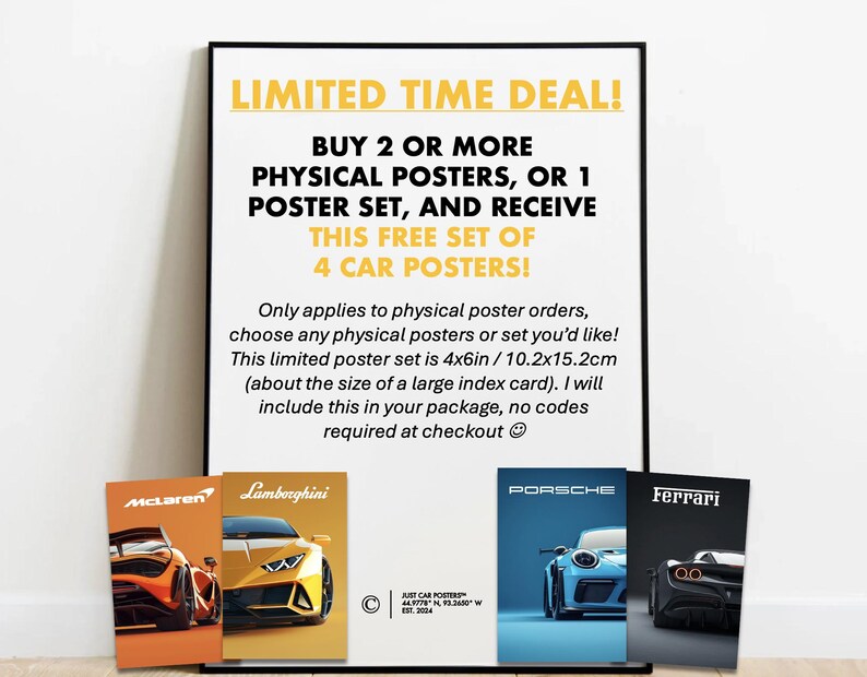 Vintage Lamborghini Poster Print, Lamborghini Car Posters, Vintage ...